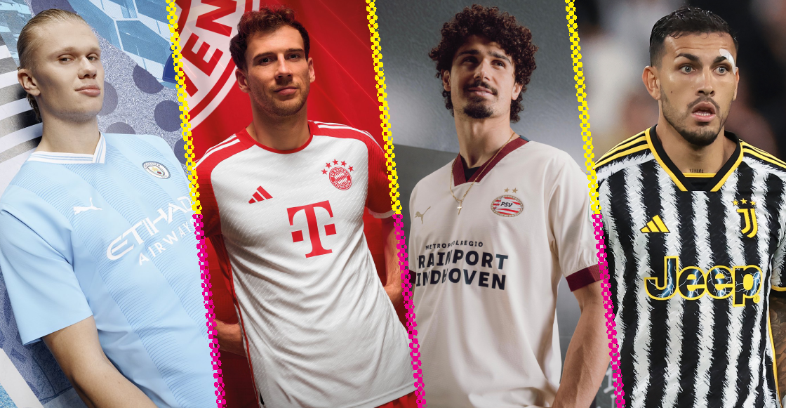 Los jerseys de equipos europeos para la temporada 2023-2024