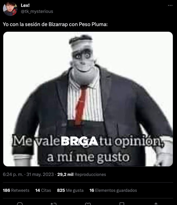 Las reacciones y memes por la sesión de Bizarrap y Peso Pluma