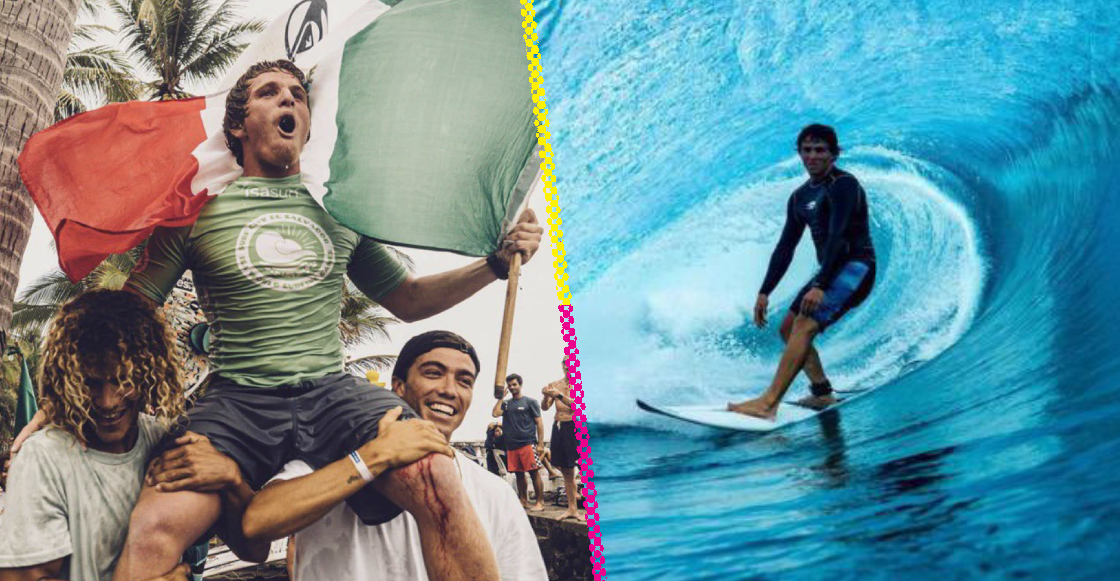 Alan Cleland, primer surfista mexicano que nos representará en Juegos ...