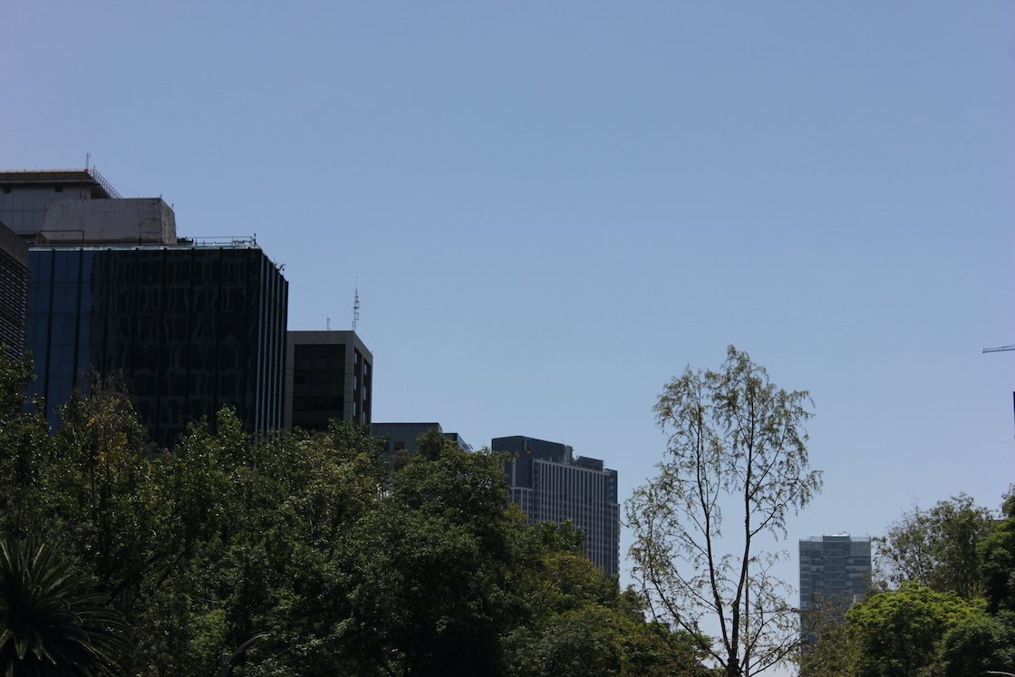 Glorietas del Ahuehuete y Cristóbal Colón en Paseo de la Reforma