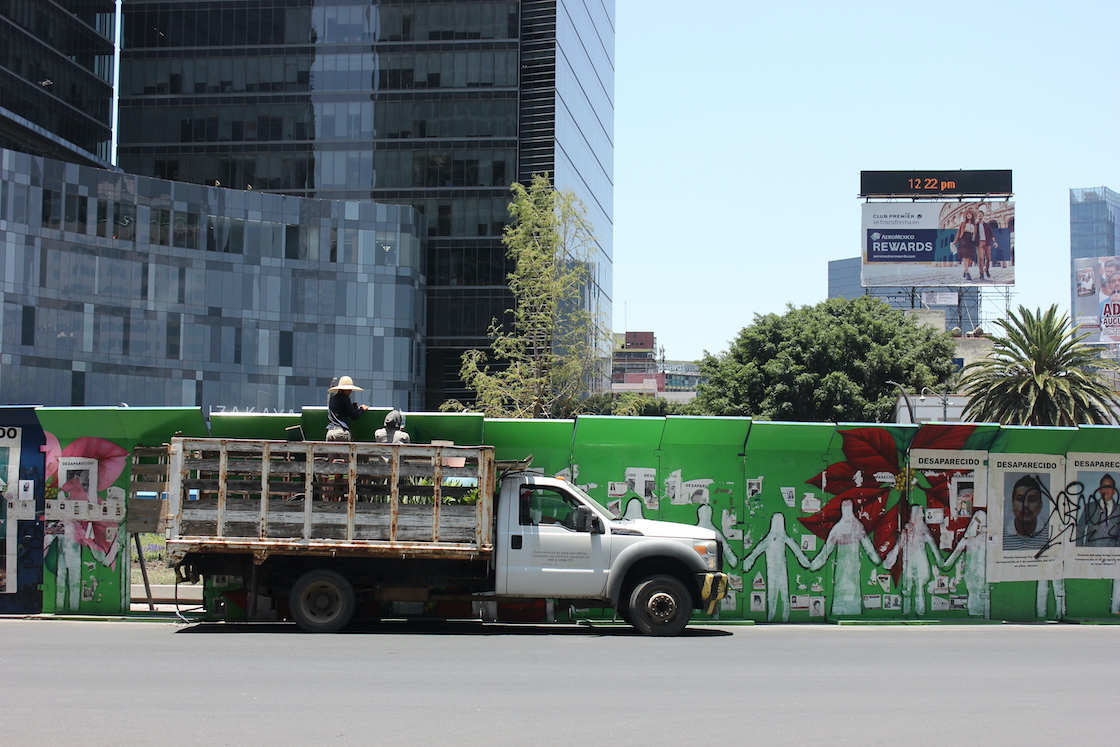 Glorietas del Ahuehuete y Cristóbal Colón en Paseo de la Reforma