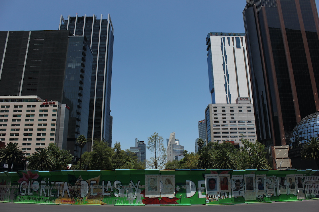 Glorietas del Ahuehuete y Cristóbal Colón en Paseo de la Reforma