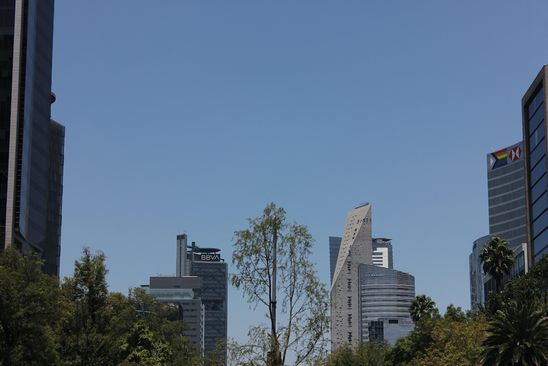 Glorietas del Ahuehuete y Cristóbal Colón en Paseo de la Reforma