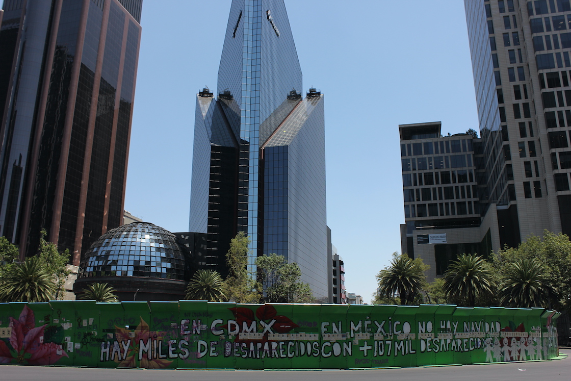 Glorietas del Ahuehuete y Cristóbal Colón en Paseo de la Reforma