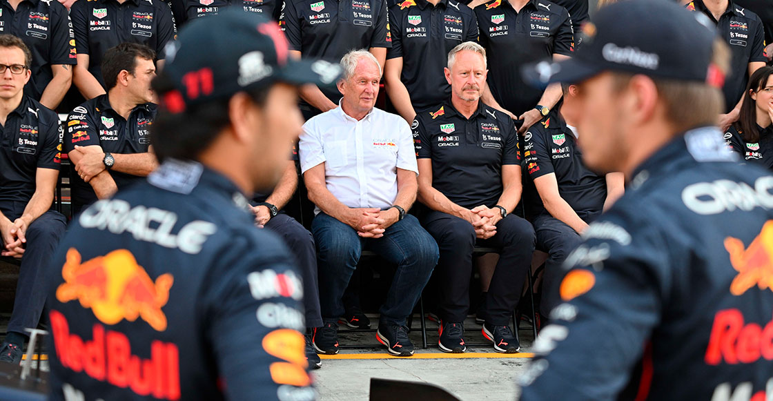 El nuevo ataque de Helmut Marko a Checo: "Nunca fue amenaza para Verstappen"
