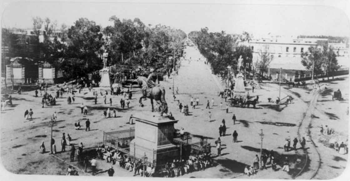 La historia detrás de las glorietas del Paseo de la Reforma
