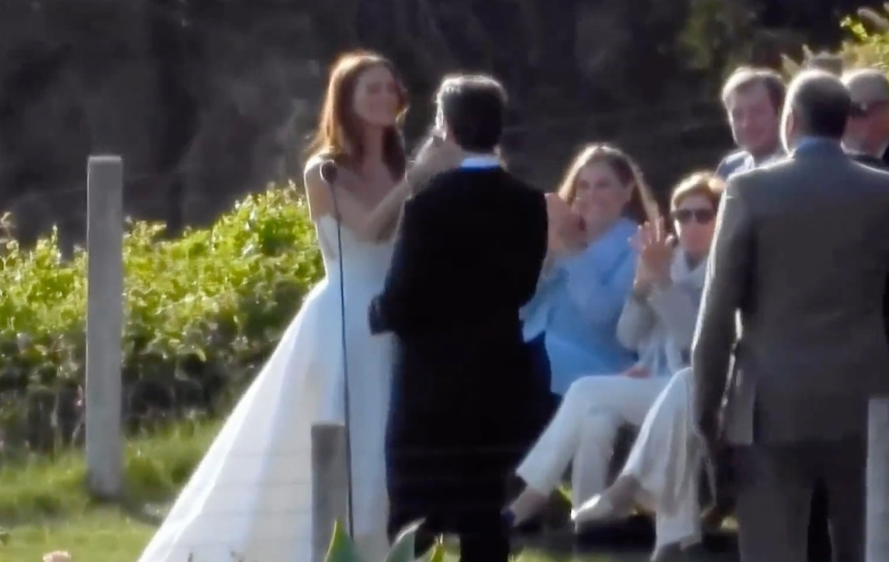 Jon Hamm y Anna Osceola tuvieron su boda en el lugar del final de 'Mad Men'