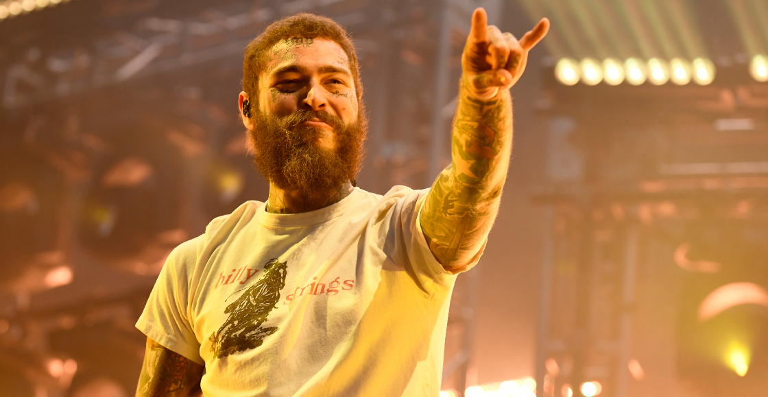 Este es el significado de los tatuajes faciales de Post Malone