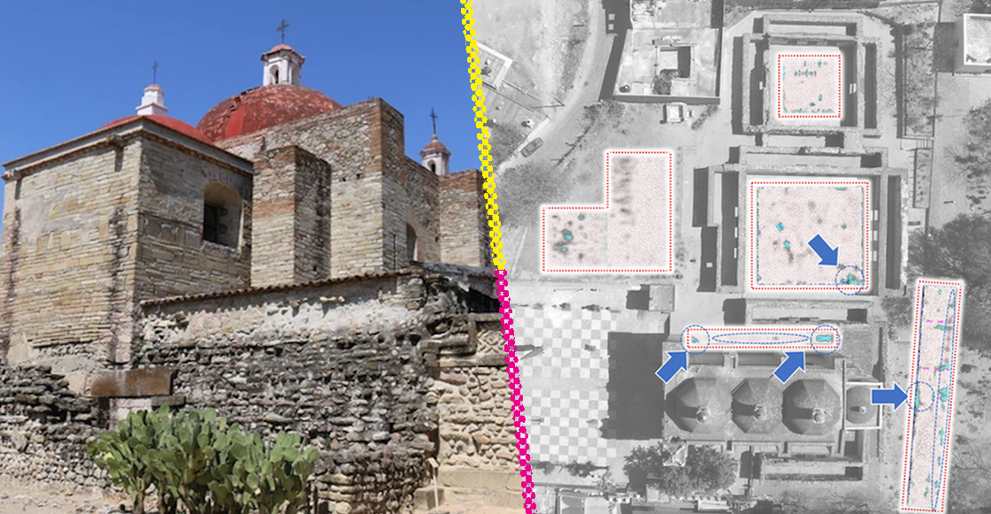 Encontraron la puerta al "inframundo" zapoteca debajo de una iglesia en Oaxaca