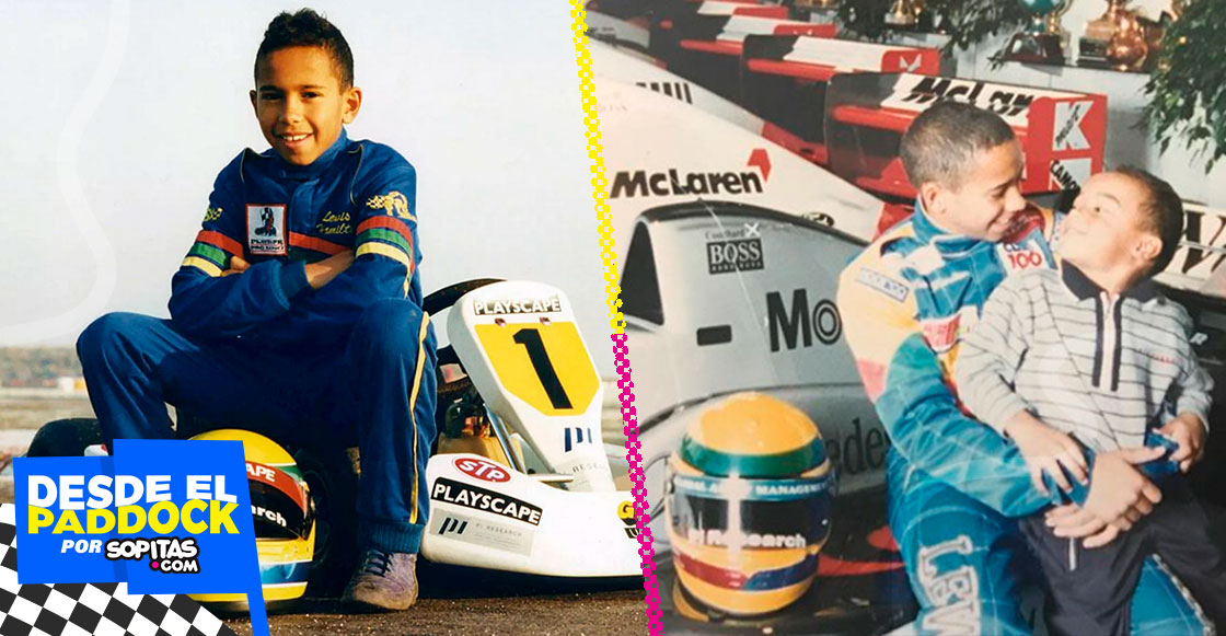 Lewis Hamilton, del acoso escolar a inspiración de hermano