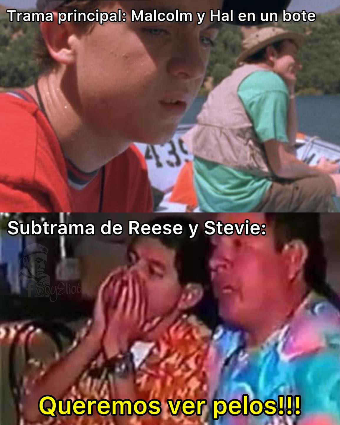 Algunos memes chidos de la trama y subtrama de 'Malcolm el de en medio'