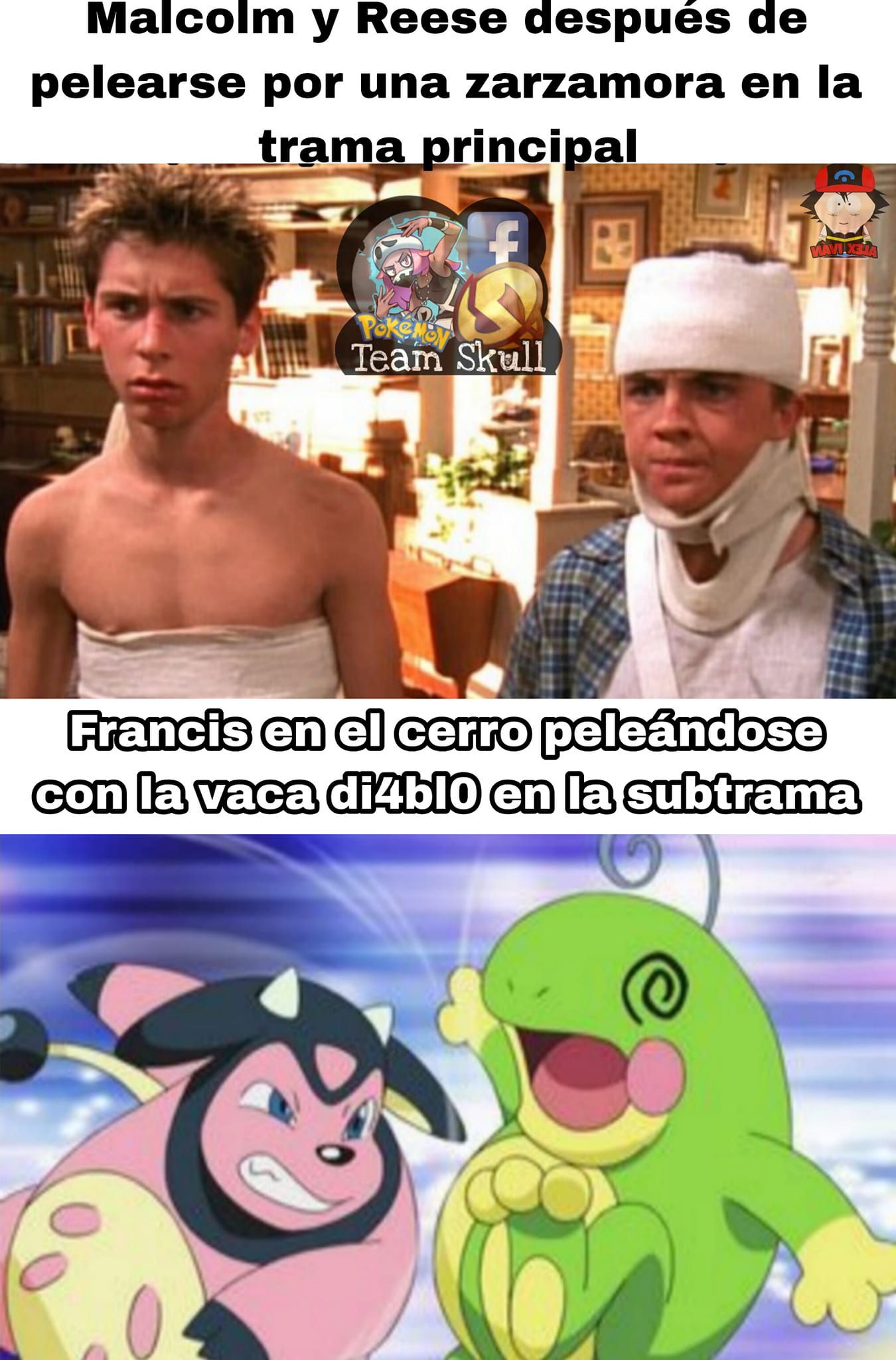 Algunos memes chidos de la trama y subtrama de 'Malcolm el de en medio'