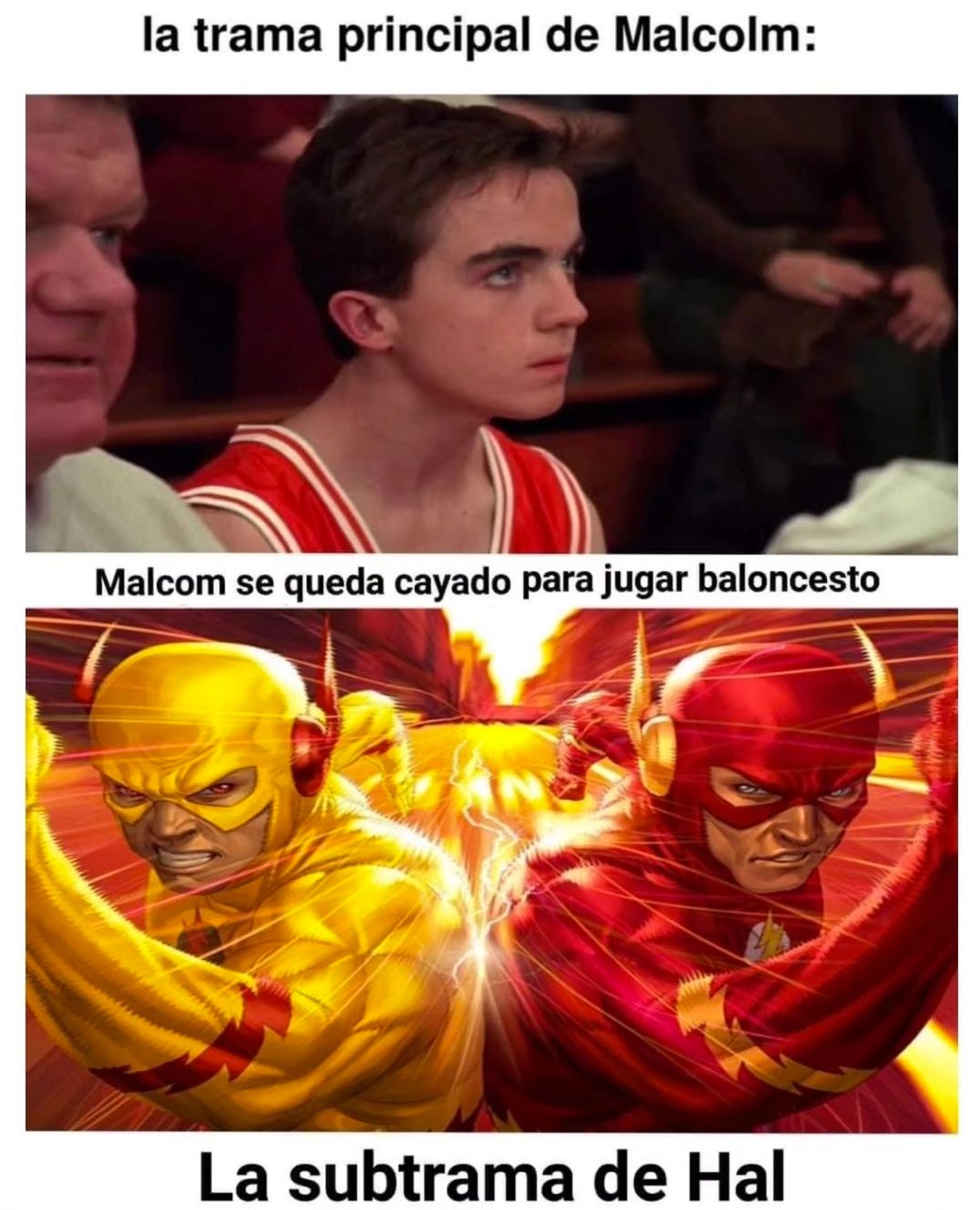 Algunos memes chidos de la trama y subtrama de 'Malcolm el de en medio'