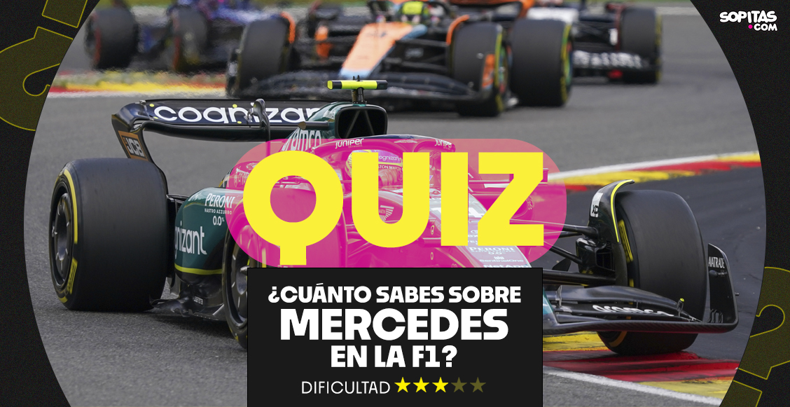 QUIZ: ¿Qué tanto sabes de la escudería Mercedes en la Fórmula 1?