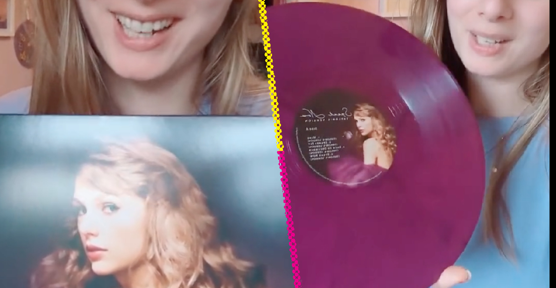 Como cuando compras un vinilo de Taylor Swift y te llega un disco raro ...