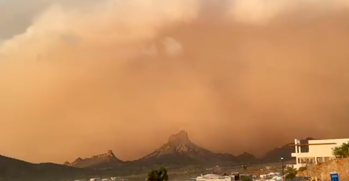 Tormenta de arena azotó Guaymas y las imágenes son impresionantes