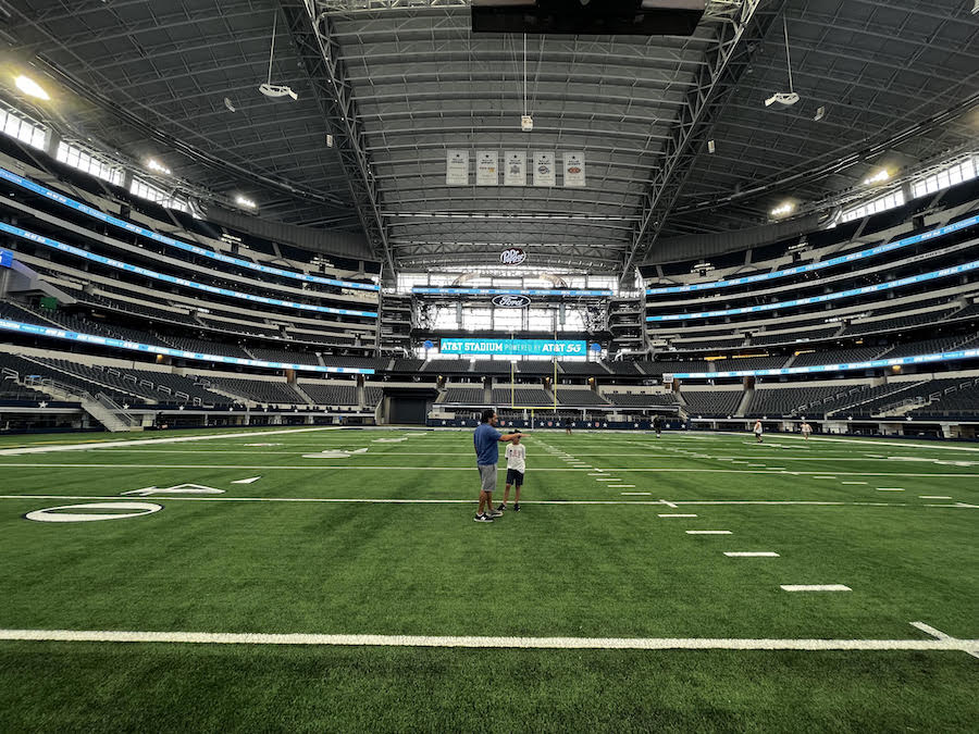 Así se prepara el estadio de los Cowboys para el Mundial del 2026