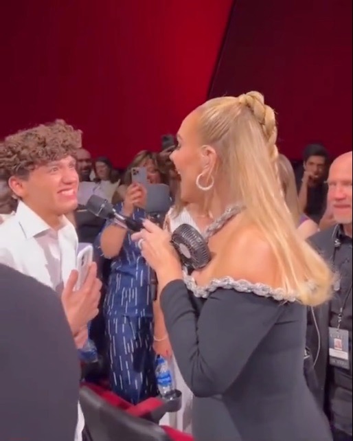 Adele le cantó a un fan mexicano en Las Vegas por su cumpleaños