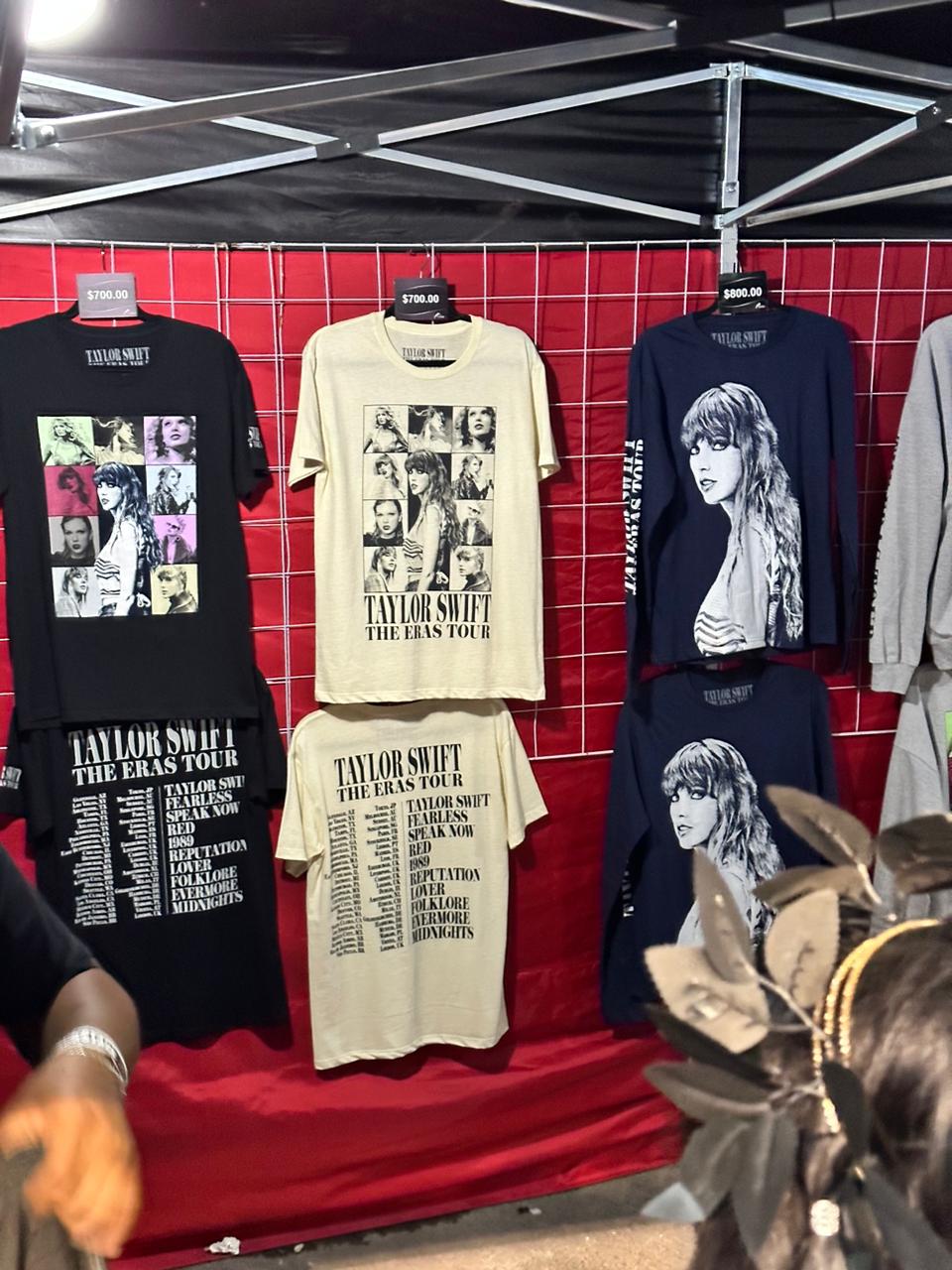 Checa los precios de la merch oficial de Taylor Swift en México