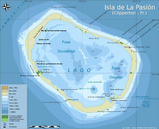 La historia de la extraña isla mexicana Clipperton que nadie conoce