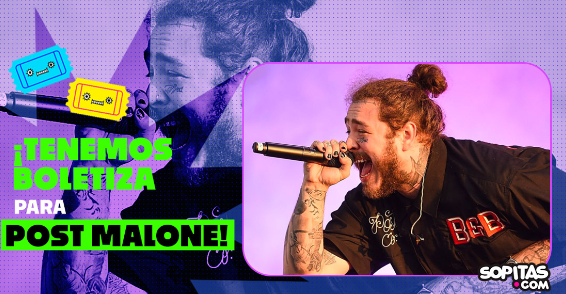 Ojo acá: Te regalamos boletos para el concierto de Post Malone en México - Lado.mx