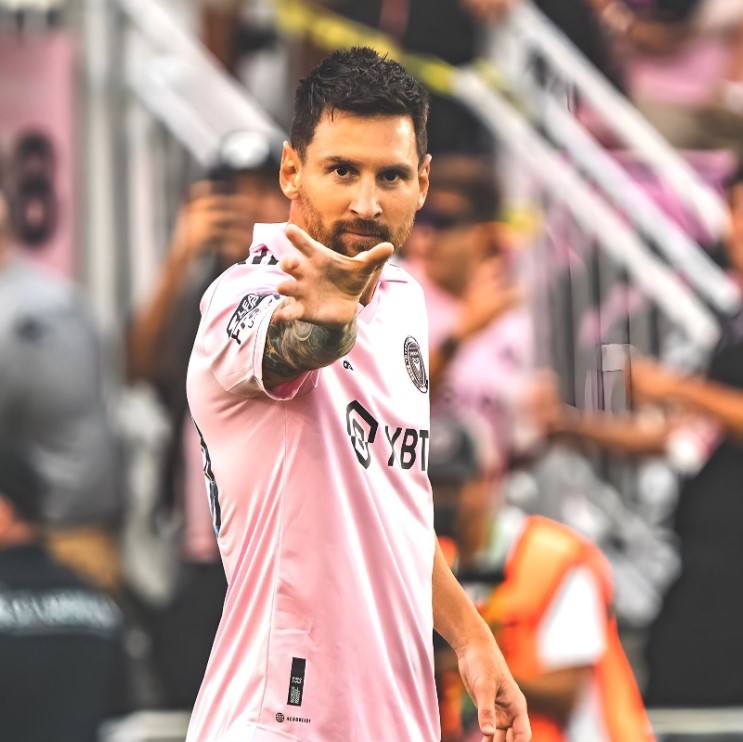 El origen de los festejos estilo Marvel de Messi en la Leagues Cup