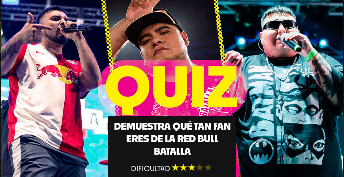QUIZ: ¿Qué tanto sabes sobre Red Bull Batalla?