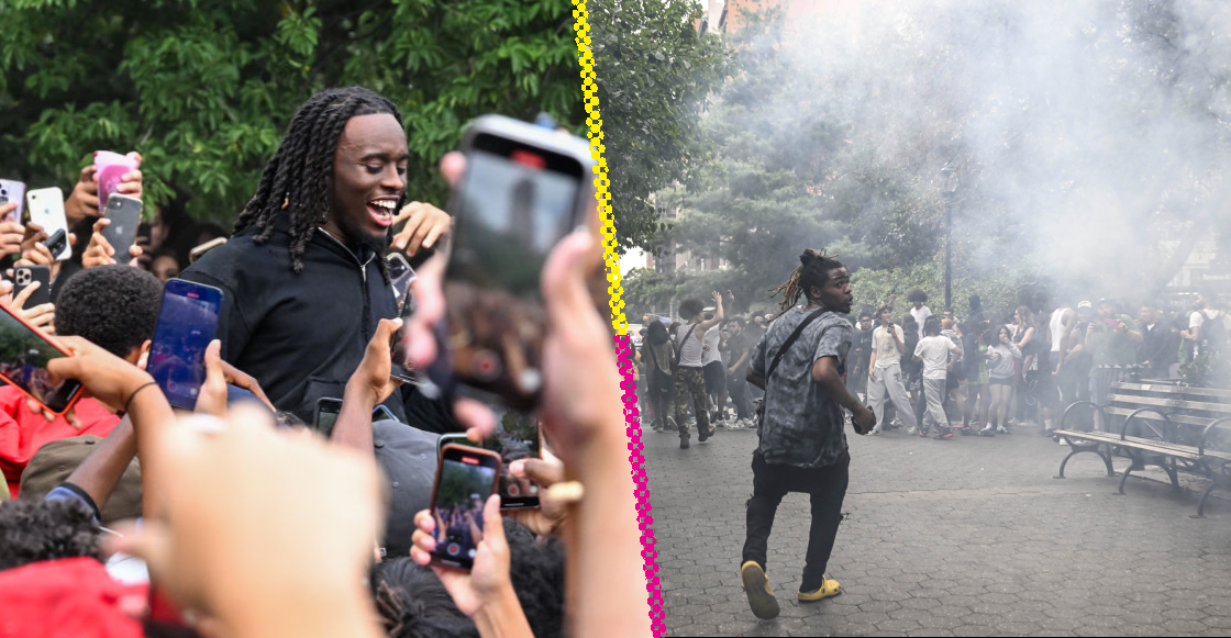 Streamer Kai Cenat terminó arrestado y multado tras prometer consolas ...