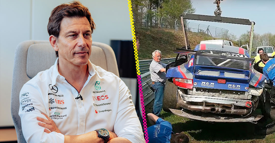 El accidente que terminó con la carrera de Toto Wolff como piloto