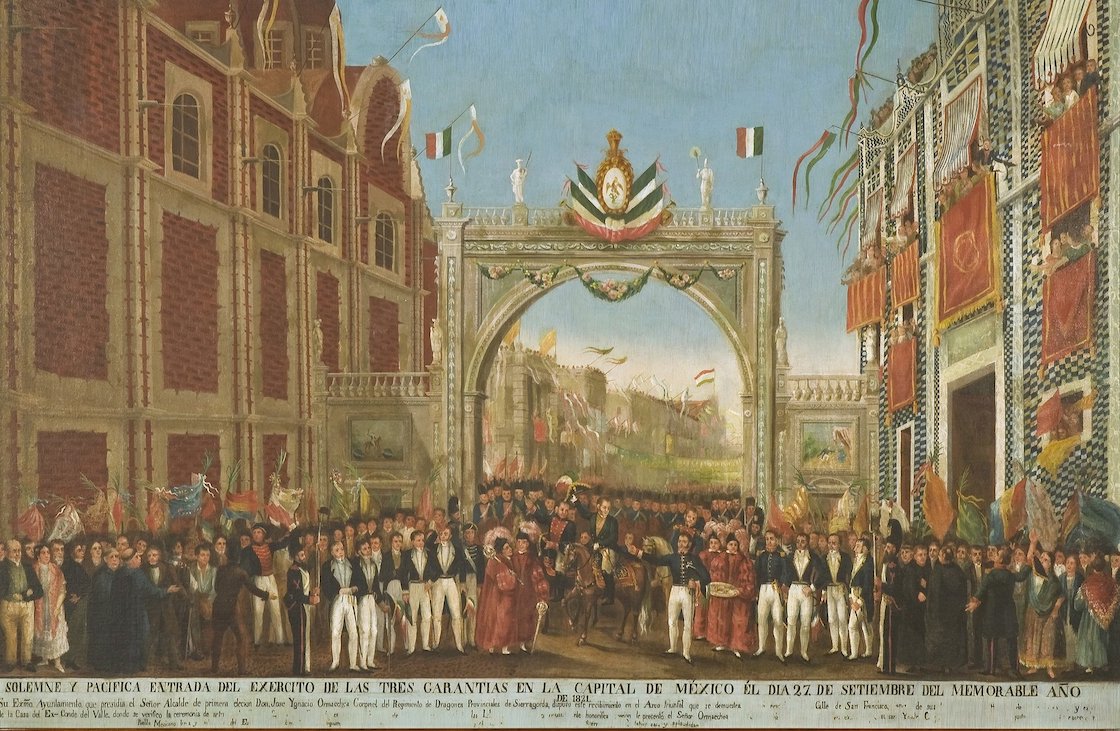 Calles por las que pasó el Ejército Trigarante para la consumación de ...