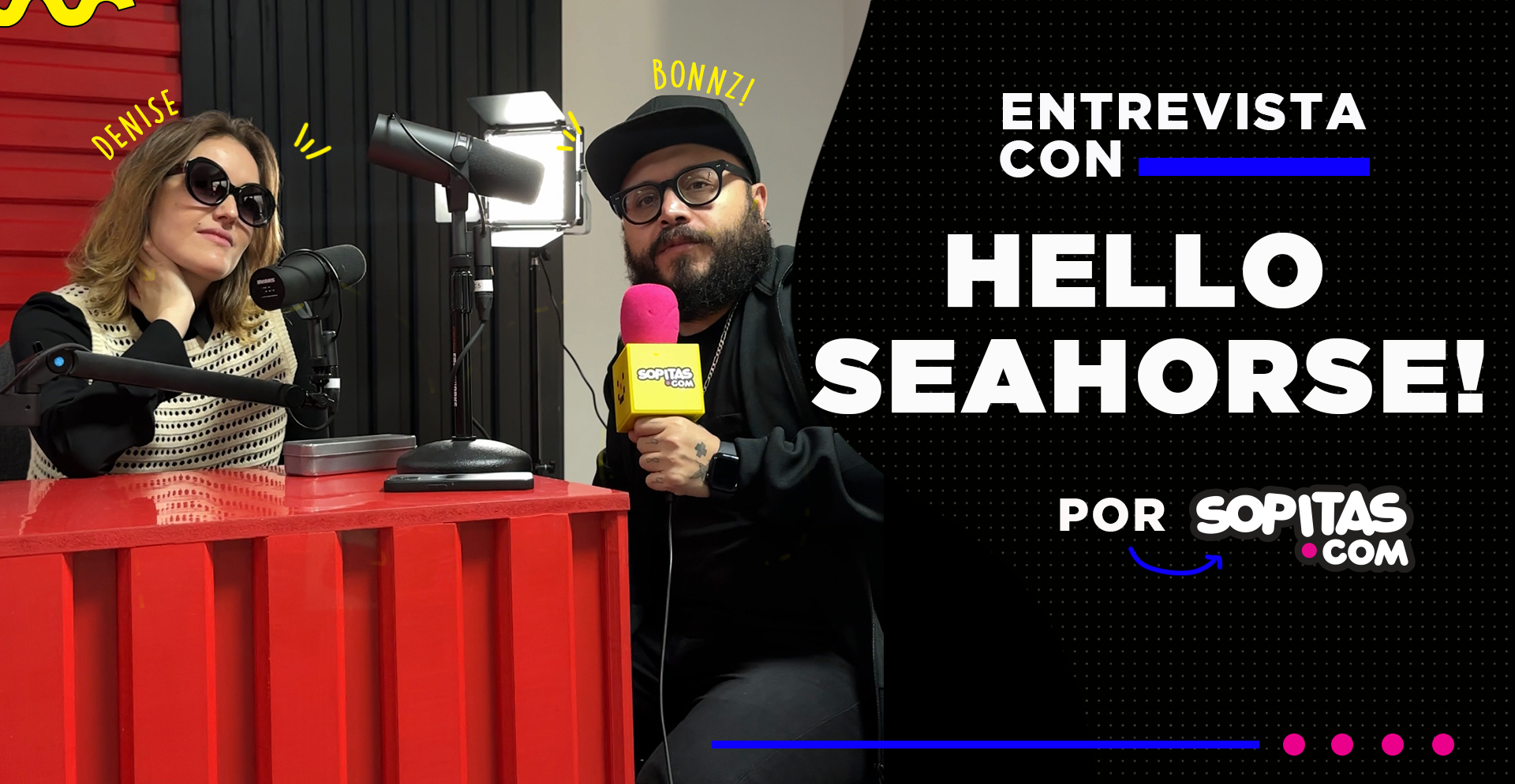 Hello Seahorse! estrena rola y nos da detalles de 'Híper' en SopitasFM ...