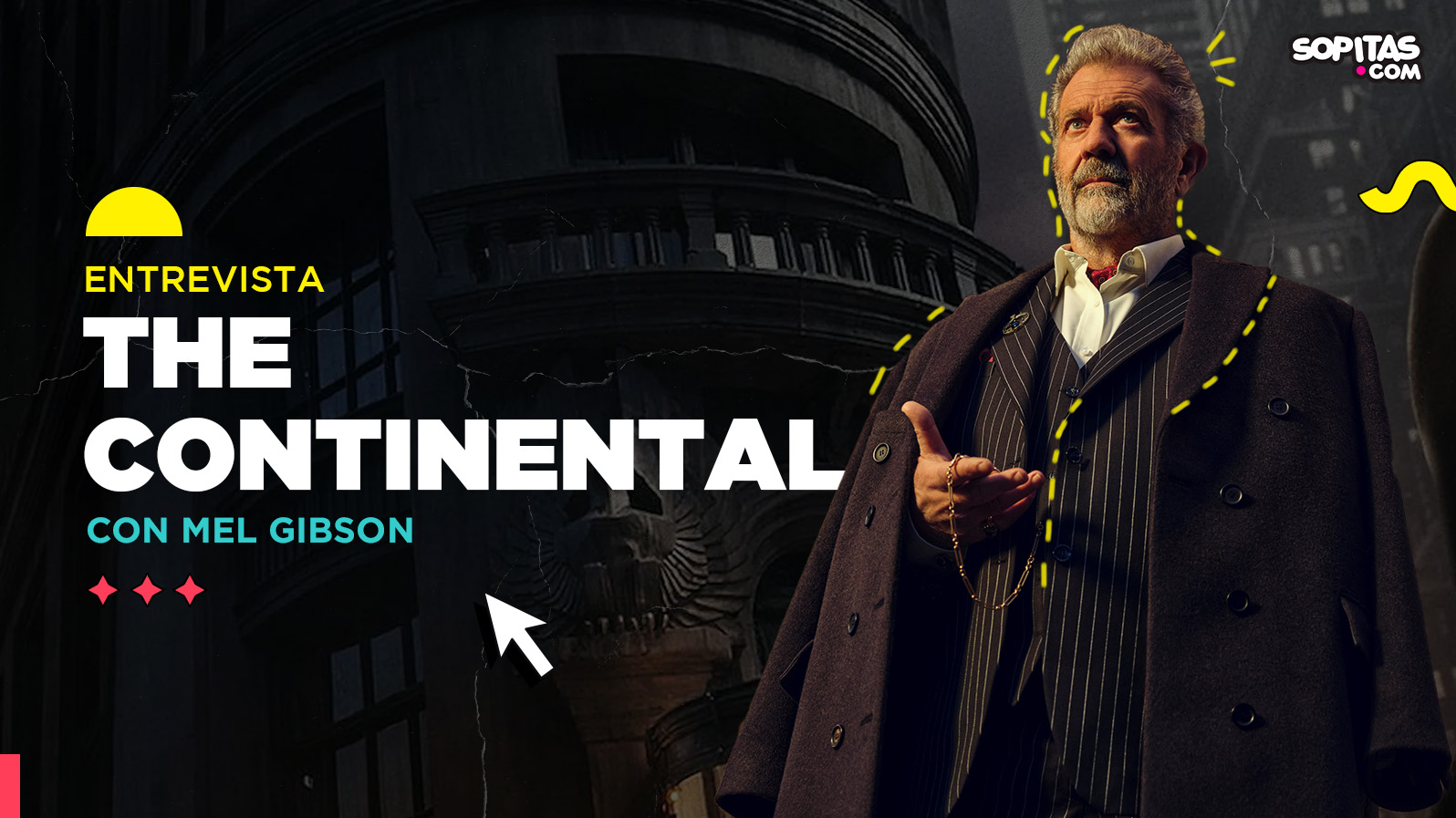 Mel Gibson nos habla de 'The Continental' y el universo de John Wick