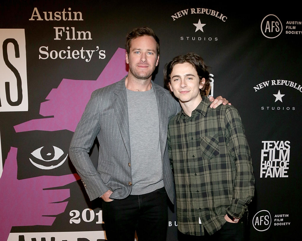 Timothée Chalamet habló sobre las acusaciones de agresión sexual en contra de Armie Hammer