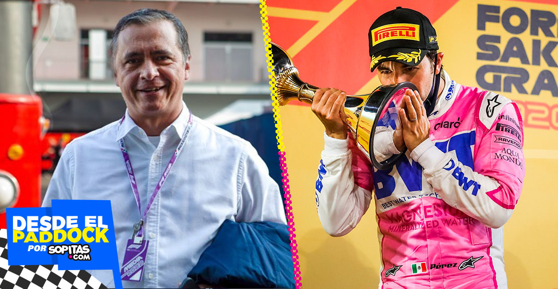 El día en que 'Chacho' López se 'rompió' con el primer triunfo de Checo ...