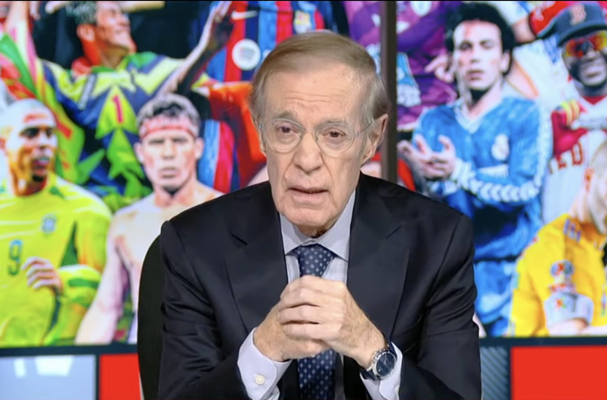 Hasta se le cortó la voz a José Ramón: La despedida de David Faitelson ...