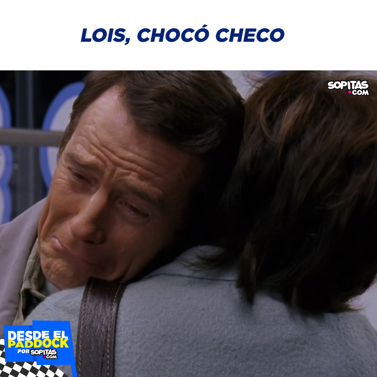 Los memes del choque de Checo en el Gran Premio de México