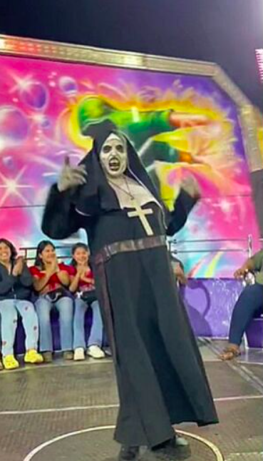 La historia detrás del meme: La monja de la feria