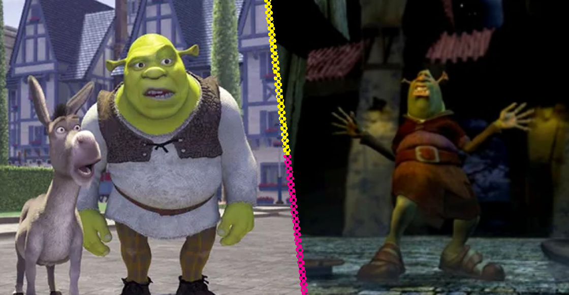 Así se veía la primera animación de Shrek en los años 90 (y nada que ...