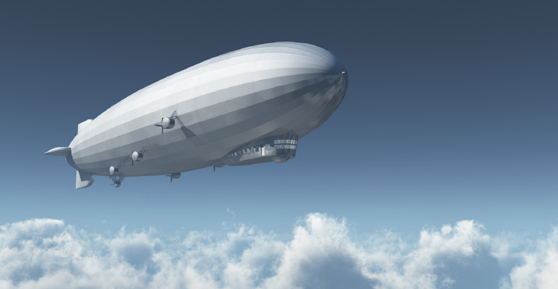 El futuro es cyberpunk: Regresan los vuelos en dirigible (Zeppelin)