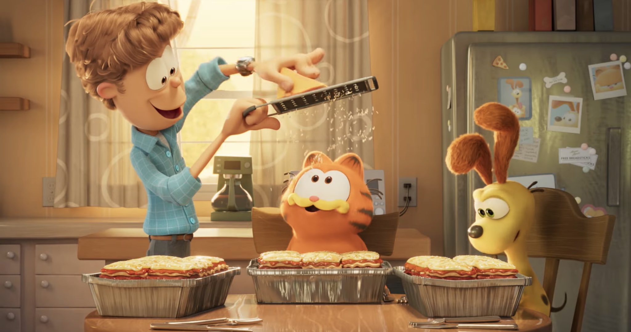 Checa el primer tráiler de 'The Garfield Movie' con Chris Pratt y ...