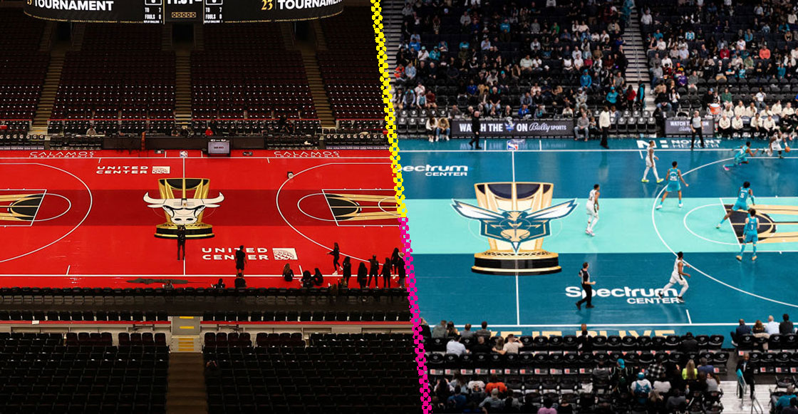 Las coloridas canchas del In-Season Tournament disparan el rating de la NBA