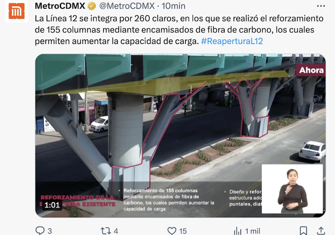 Contrastes en la reapertura de la Línea 12 del Metro: Una ceremonia a ...