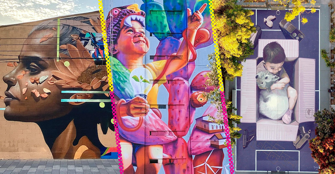 4 murales urbanos mexicanos están entre los mejores del mundo y así puedes votar por ellos