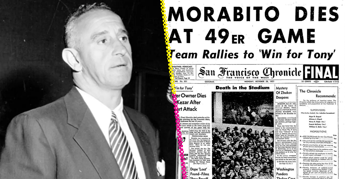 Tony Morabito, el fundador de los 49ers de San Francisco que falleció ...