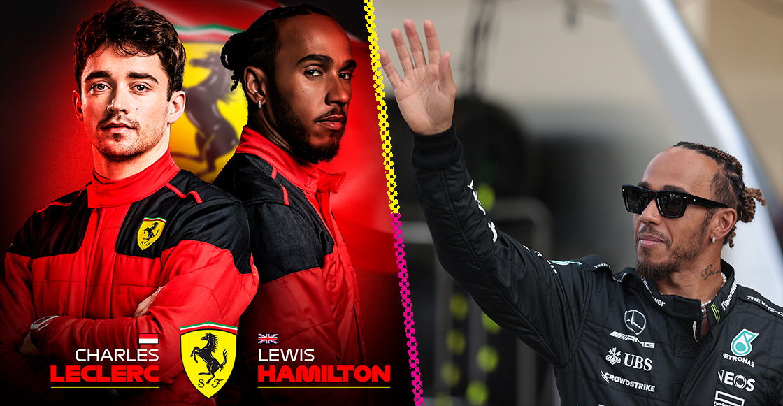 Lewis Hamilton confirma su salida de Mercedes para ser piloto de Ferrari en lugar de Carlos Sainz