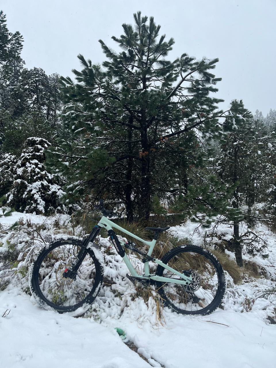 Las increíbles imágenes de la caída de nieve en CDMX