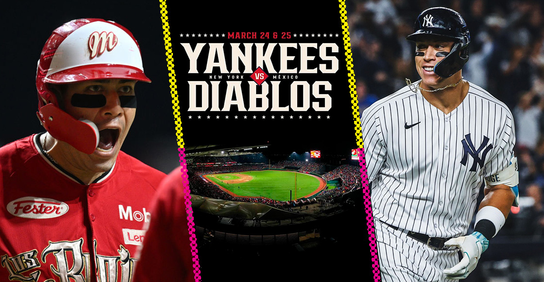 Yankees de Nueva York jugarán en México vs Diablos Rojos: Fecha, horario y boletos
