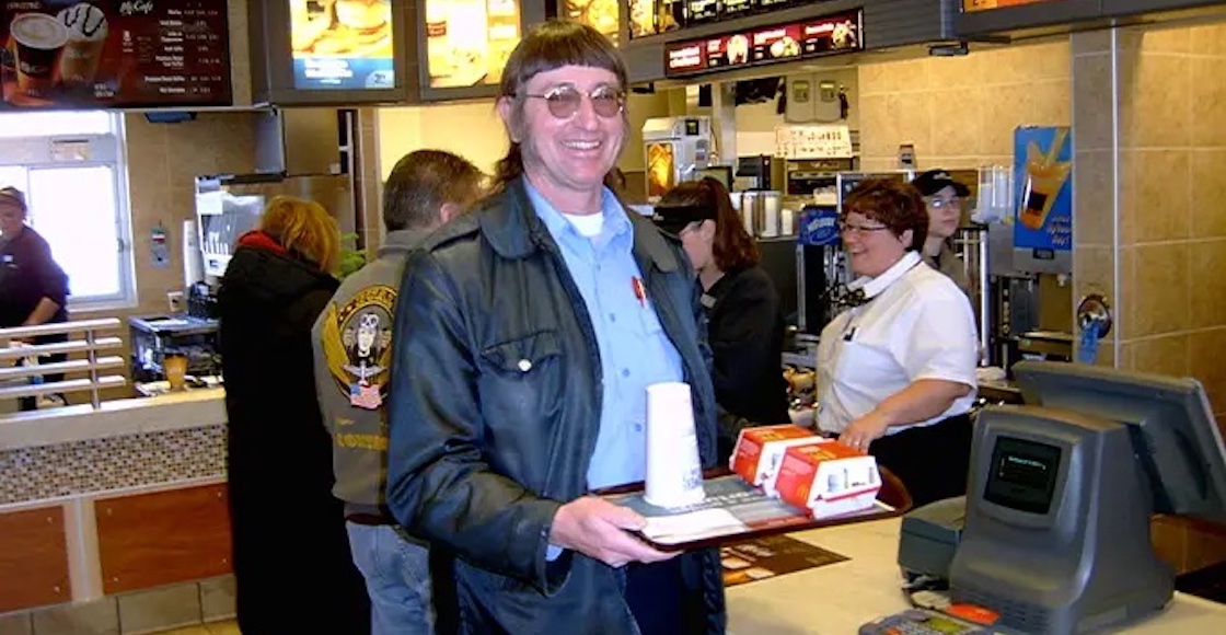 El hombre que comió 34 mil hamburguesas de McDonald's
