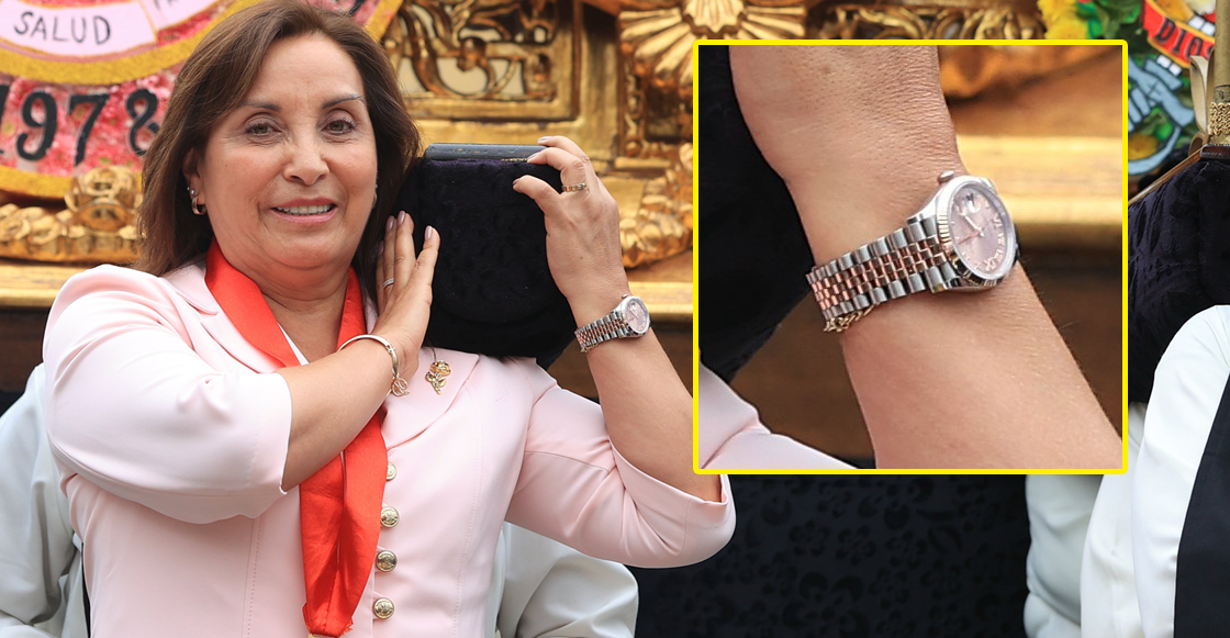 Caso Rolex y la crisis en Perú por los gustitos de la presidenta Dina Boluarte