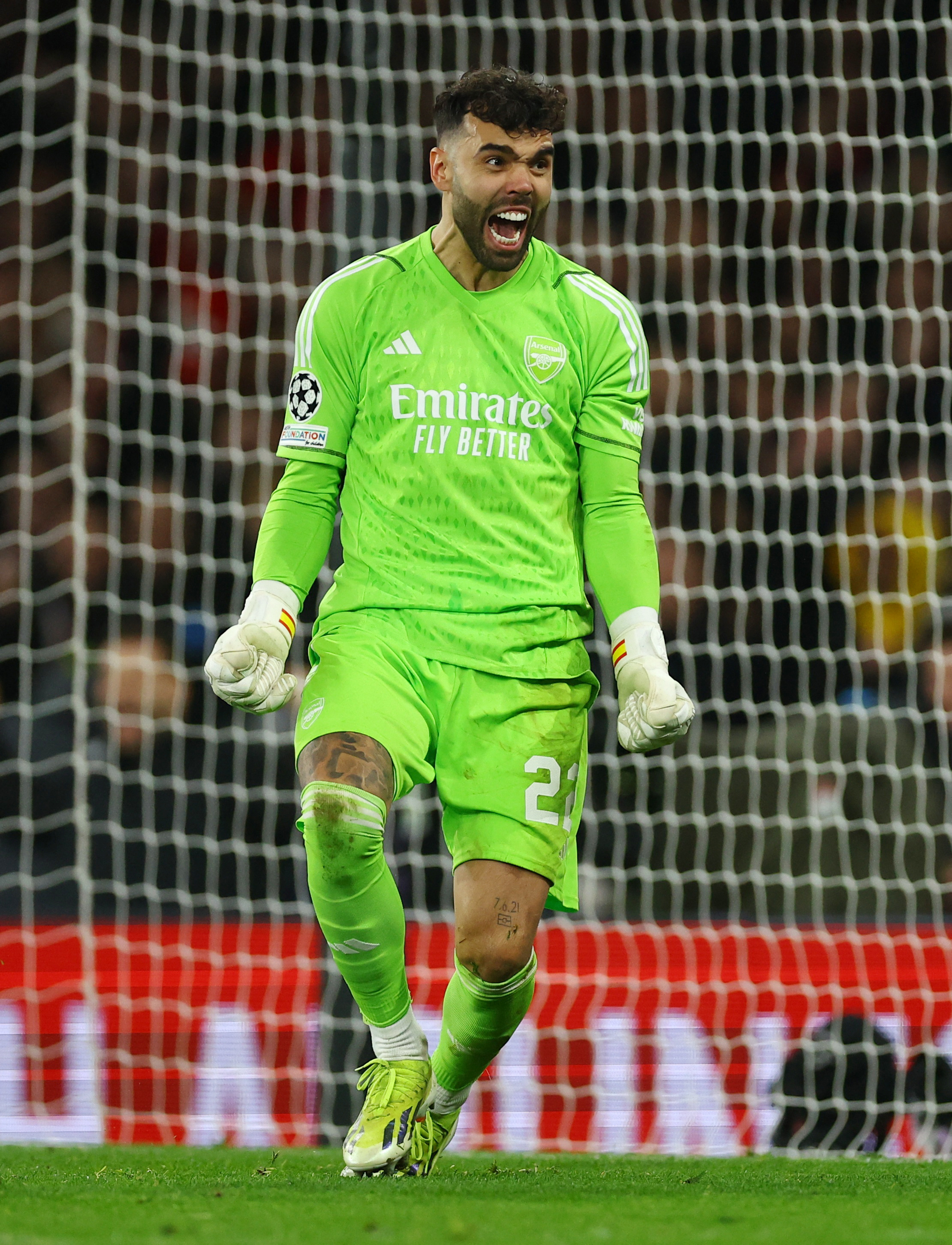 ¿Quién es David Raya, el portero héroe del Arsenal en la Champions League?